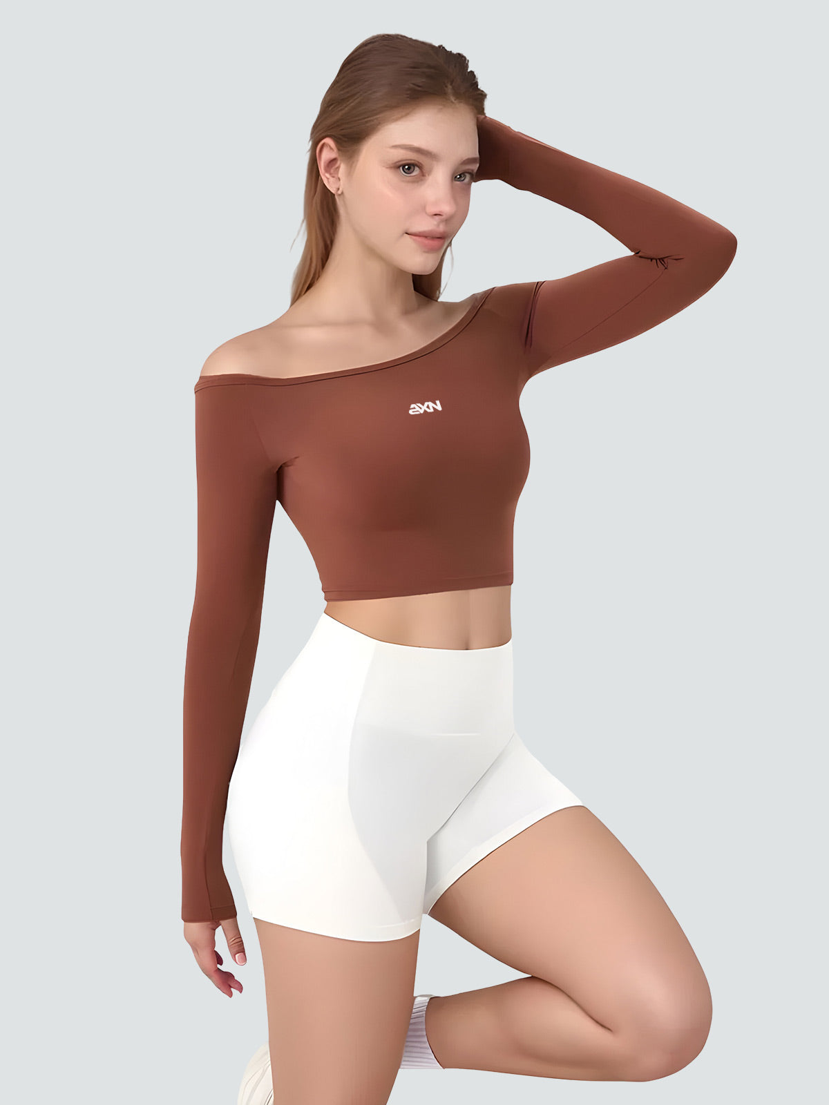 Nora-Off Shoulder Top – Axn Active